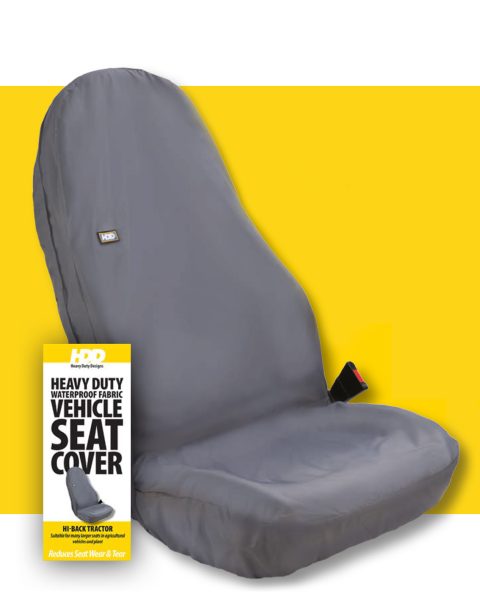 Tractor Universal Hi-Back Seat Cover - Heavy Duty Designs